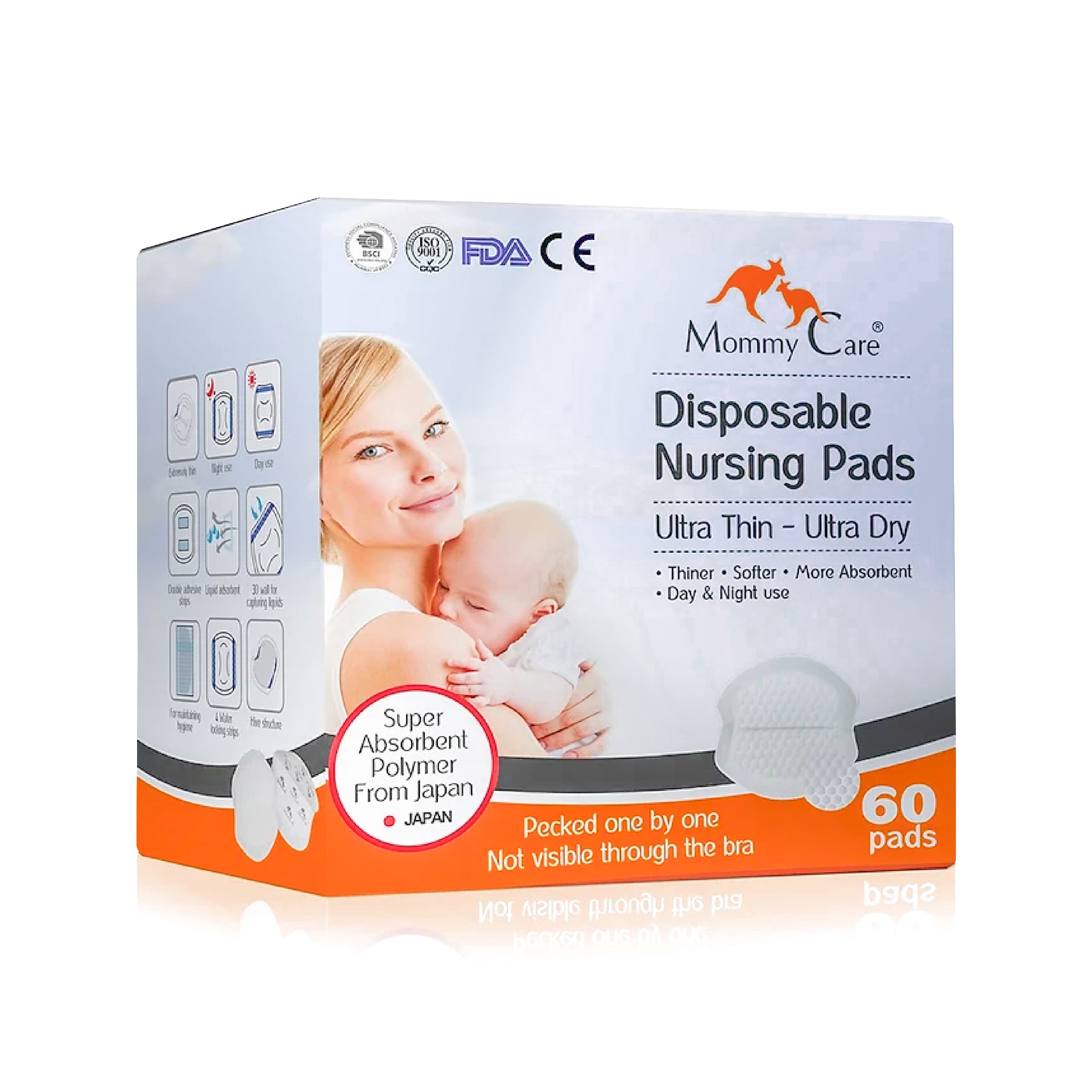 Disposable Stay Dry Nursing Pads – Mommy Care USA